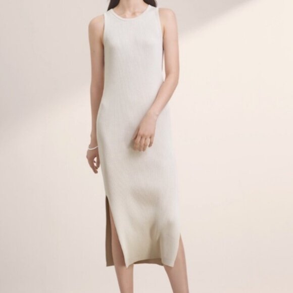 Aritzia | Dresses | Aritzia Babaton Gabe Knit Midi Dress In Black ...